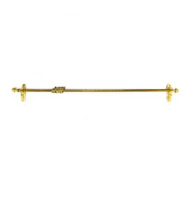 Gilded Curtain Rail Set – HF200 – Sussex Crafts Miniatures